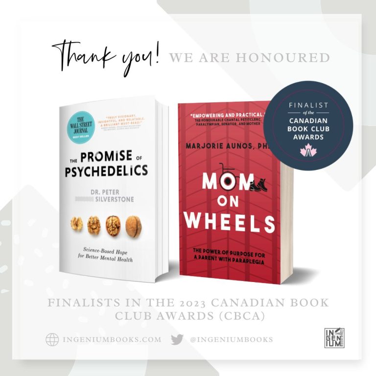 Finalists of the Canadian Book Club Awards 2023 - IngeniumBooks